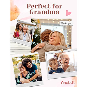 Onebttl Gammy Gifts for Grandma, Insulated Stainless Steel Wine Tumbler with Lid, For Grandma on Birthday, Mother’s Day, Christmas gifts, Rose Gold, (20 oz) My favorite people call me Gammy