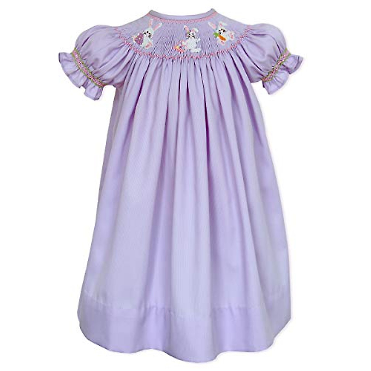 Carouselwear Smocked Easter Dresses for Baby Toddler Girls 9m Months Lavender