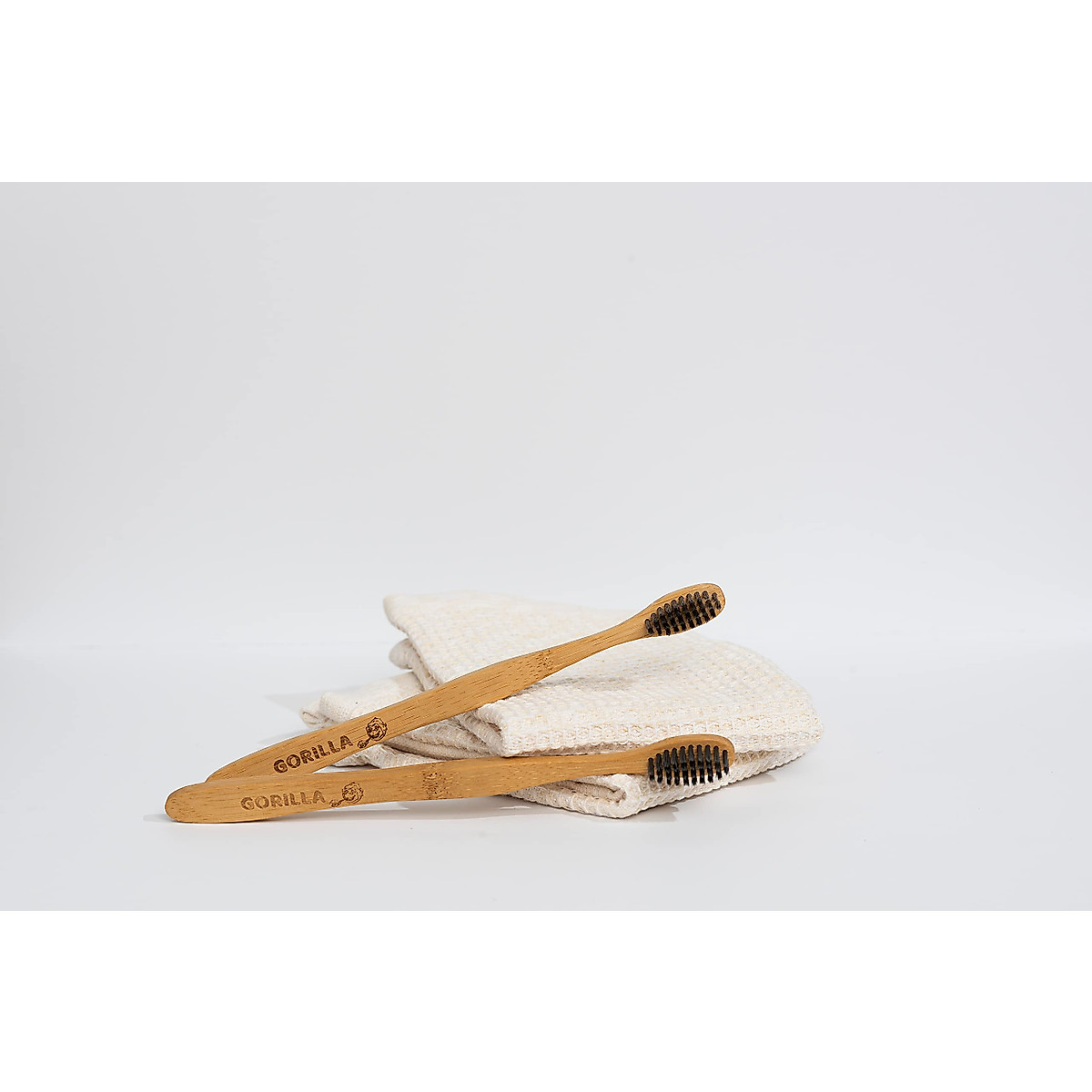 Gorilla Bamboo Toothbrush Adult 4 Pack