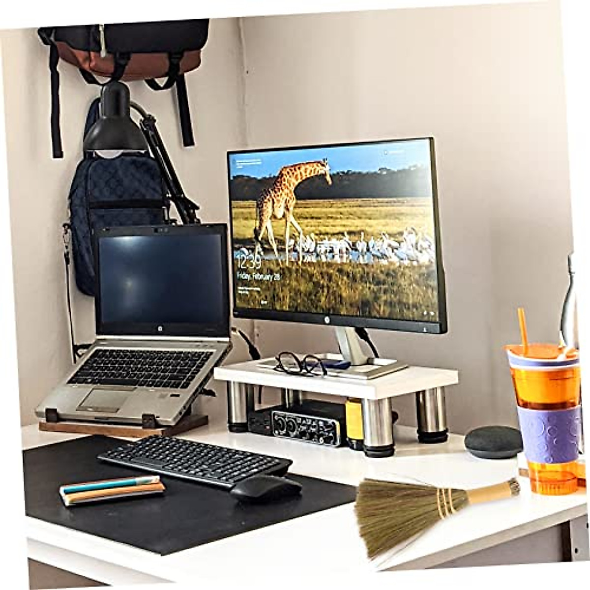 Healeved 1pc Miscanthus Small Broom Table Hand Broom Easter Rabbit Ear Car Sofa Sweeping Broom Sweeping Broom Sofa Floor Cleaning Broom Mini Dreses Cleaning Supplies Copper Wire Khaki