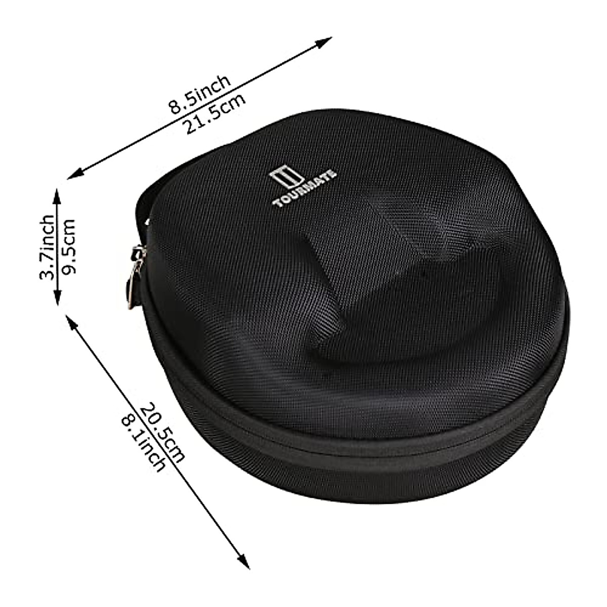 Tourmate Hard Travel Case for Logitech Zone Vibe 100 / 125 Wireless Ear Headphones, Protective Carrying Storage Bag