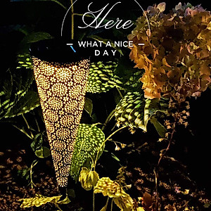 RRH Garden Lights Solar Powered Solar Garden Lamp Ground Plug Lamp Home Garden Courtyard Landscape Lawn Outdoor Waterproof Led Photosensitive Grass Plug Atmosphere Lamp Landscape Path Lights