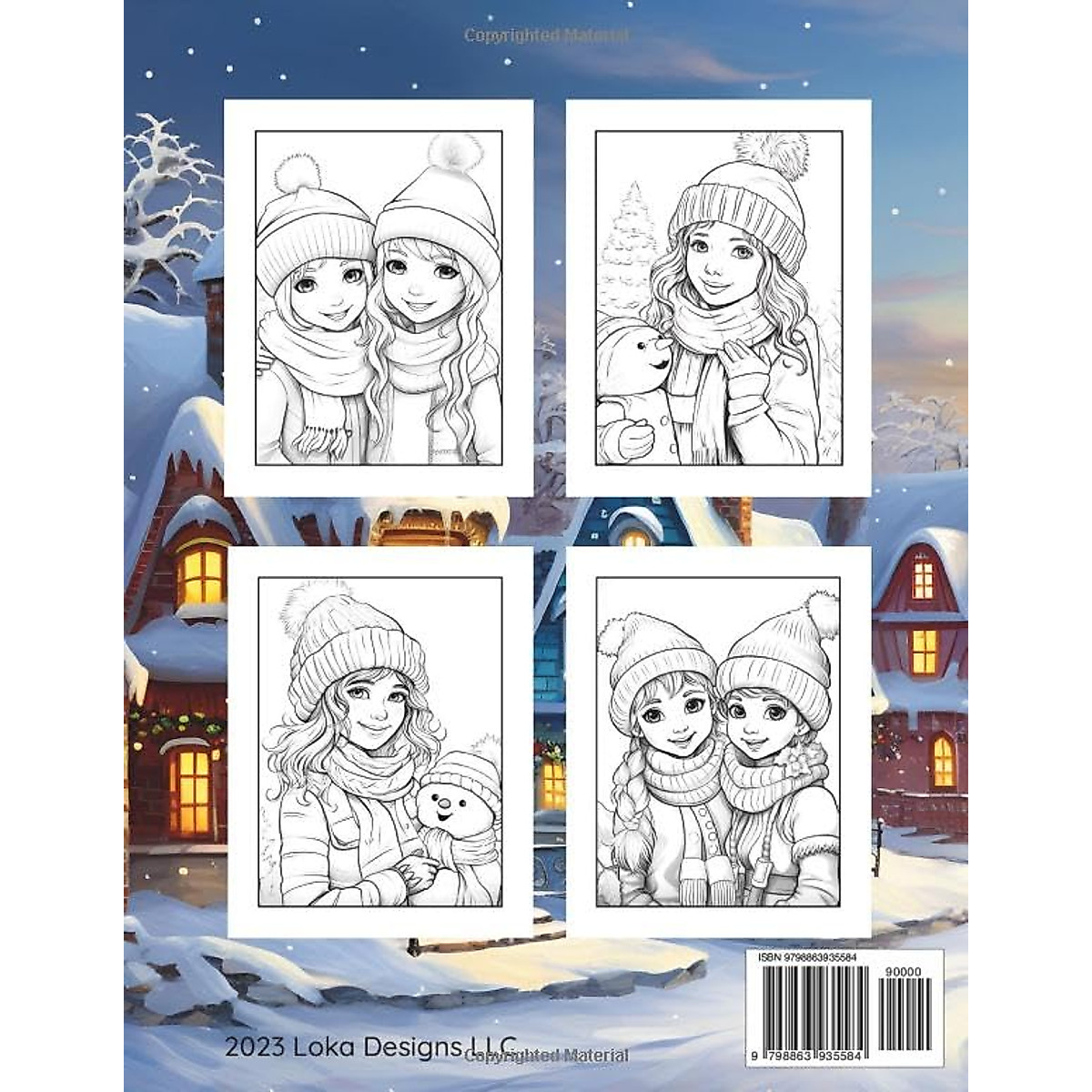 Jolly Sisters - Christmas Coloring Book (Coloring Books)