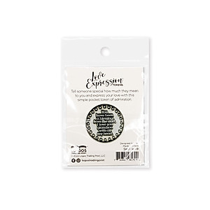 Grandson Love Expression Coin, Pocket Keepsake Gifts of Appreciation for Boys from Grandparents, Birthday & Special Occasion Distance Gifts, Tokens of Appreciation for Family