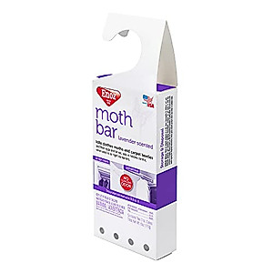 Enoz Lavender Scented Moth Bar, Kills Clothes Moths, Carpet Beetles, Eggs and Larvae, 6 oz Bar (Pack of 6)