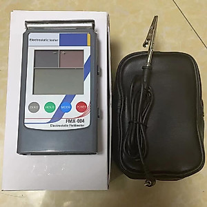 FMX-004 Electrostatic Field Meter 30KV Static Tester,Handheld FMX004 Electrostatic Fieldmeter Measuring Range 0 to ±1.49KV