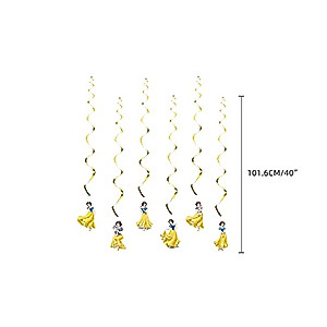 Nice Orange Birthday Party Supplies for Disney Princess, Snow White Theme Party Decoration