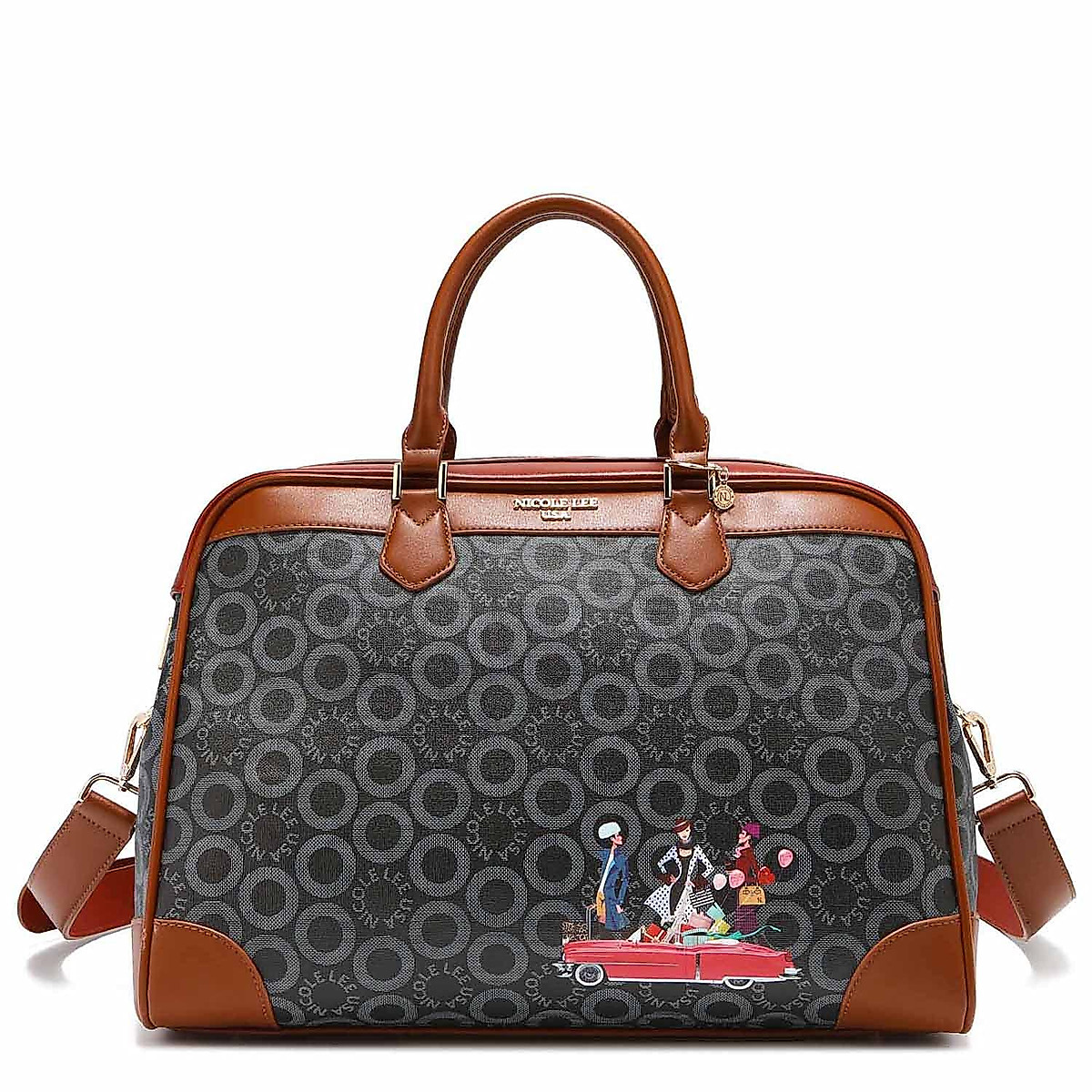 Nicole Lee Small World Weekender (SMALL WORLD (BLACK))