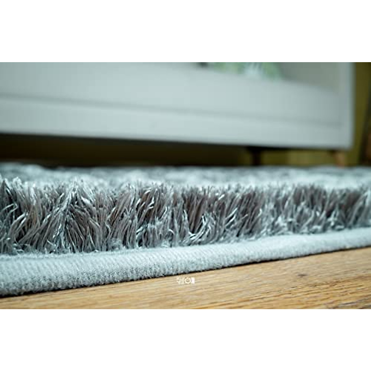 Aucuda Kitchen Runner Rug, 2x8 ft Kitchen Floor Mat Anti Fatigue Non Slip, Thick Sponge Runner Rugs Floor Cushions, Fluffy Standing Mats for Kitchen Sink, Extra Long Kitchen Carpet Machine Washable.