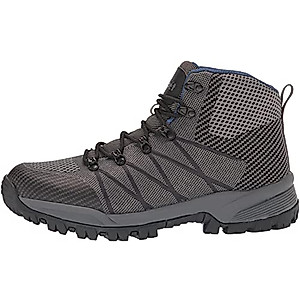 Propét mens Traverse Hiking Boot,Grey/Black,11.5 Wide US