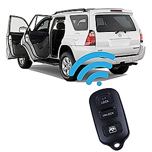 Replacement Keyless Remote Key Fob fit for 1999-2009 Toyota 4Runner / 2001-2008 Sequoia FCC ID：HYQ12BAN HYQ12BBX HYQ1512Y (Pack of 2)