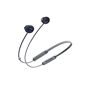 TCL SOCL200BT Wireless Earbuds Bluetooth Headphones with 12.2mm Speaker Drivers for Rich Bass and Clear Sound, Built-in Mic - Phantom Black, One Size
