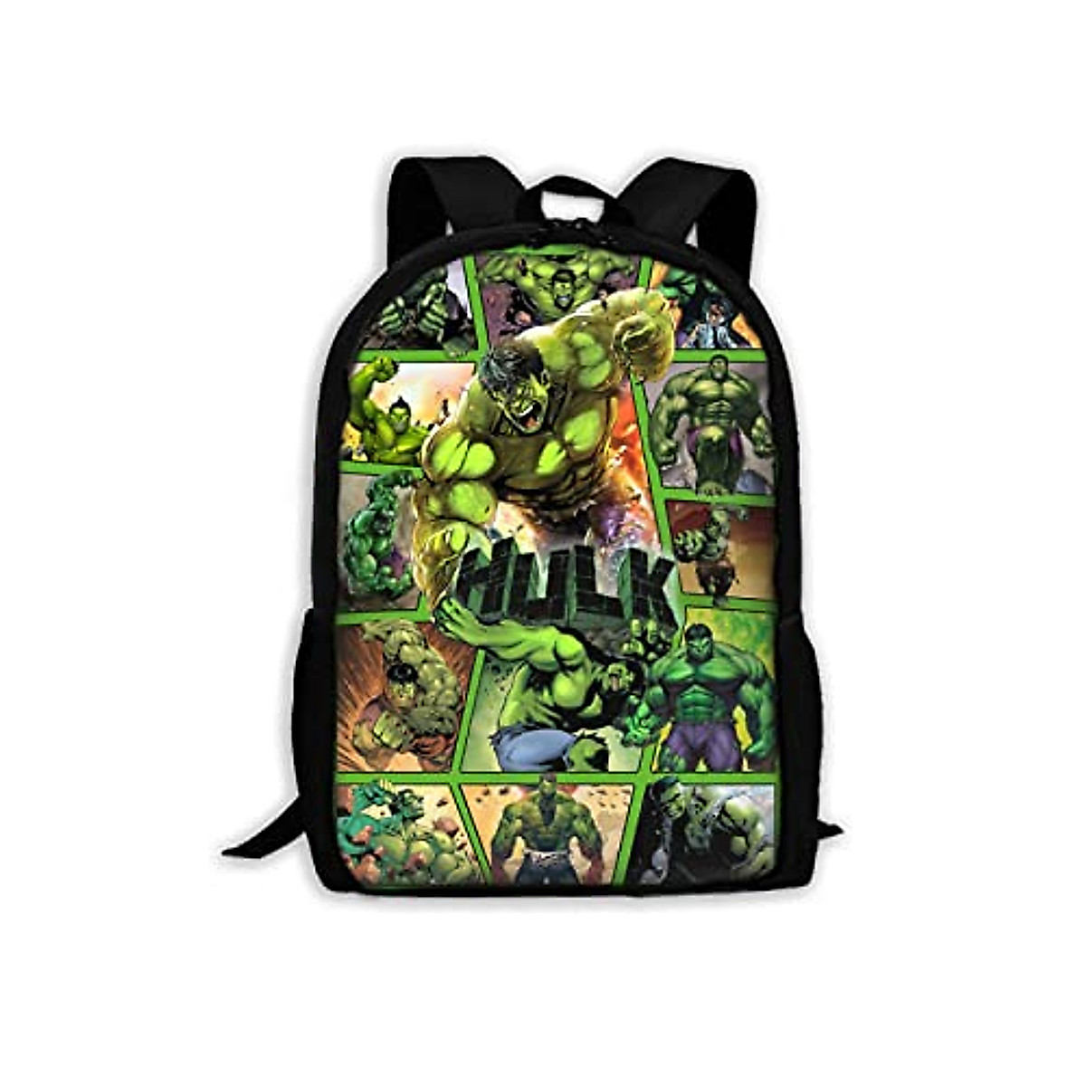 GCNqat Laptop Backpack Super Hero Backpacks 17 Inch Anime Bookbag for Boys Girls Travel Outdoor Activities