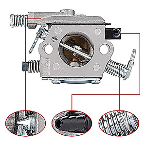 Milttor MS 250 Carburetor Fit Sthil 021 023 025 MS210 MS230 Chainsaw with 1123 160 1650 Filter Replace WT286