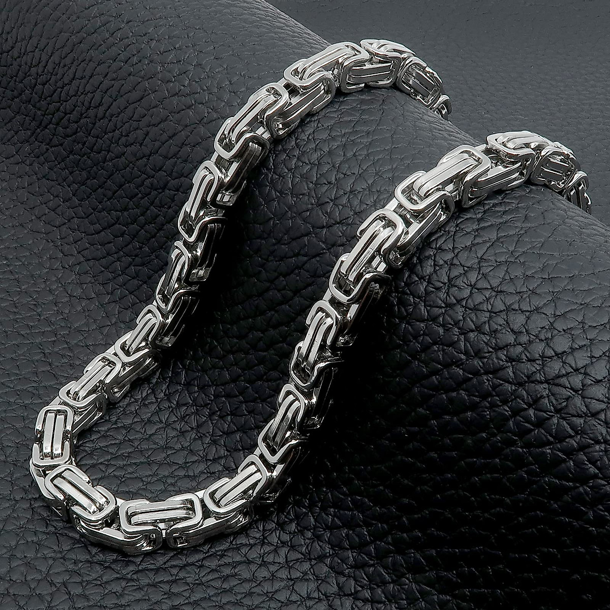 newtro Stainless Steel Wallet Chain for Men Women Boy Girl, Biker Motorcycle Pants Jean Punk Long Key Chain 24 inches (ST006-24)