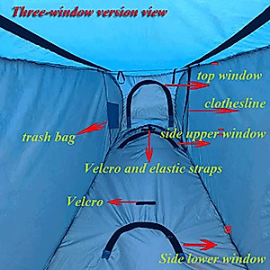 Fashion Portable Dressing Room Pop Up Privacy Shower Tent Fitting Room Mobile Simple Outdoor Sun Shelter Camp Toilet Changing Dressing Room Modern