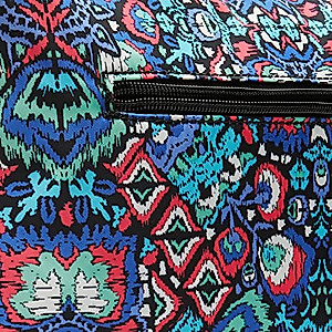 Sakroots Women's Bag in Eco-Twill, Multifunctional Purse with Adjustable Strap & Zipper Pockets, Sustainable & Durable Design, Multi Ikat World