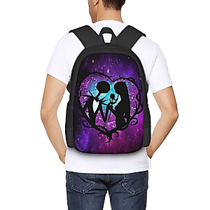 UINTA Halloween Backpack 3D Printed Large Capacity Laptop Backpack Travel Casual Bag