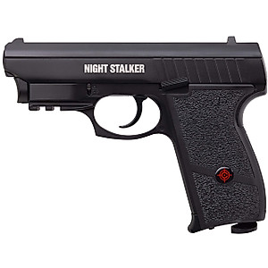 Crosman PFM520 Night Stalker CO2-Powered Air Pistol With Red Laser Sight (Class II <1 mW)