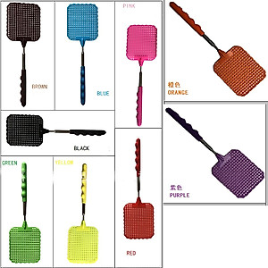 01 02 015 Fly Swatter, Stainless Steel Mini Fly Racket Retractable Durable for Home Office for Anti- for Repel Mosquitoes for Outdoor Camping