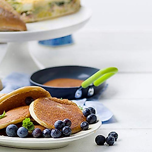 GreenPan Mini Healthy Ceramic Nonstick, 5" Square Egg Pan, PFAS-Free, Dishwasher Safe, Stay Cool Handle, Black