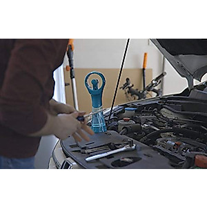 O2COOL Elite Battery Powered Handheld Water Misting Fan (Blue)