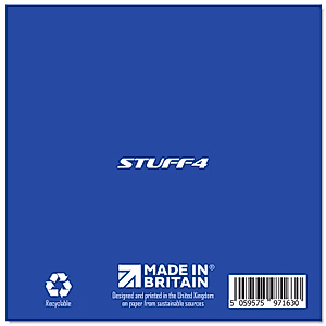 Stuff4 Bar Mitzvah Card for Boys Him - Happy Bar Mitzvah - Mazel Tov, Good Luck Congratulations Gifts, Bar Mitzvah Gifts for Boys, 5.7 x 5.7 Inch Jewish Gifts Greeting Cards Bat Mitzvah Cards