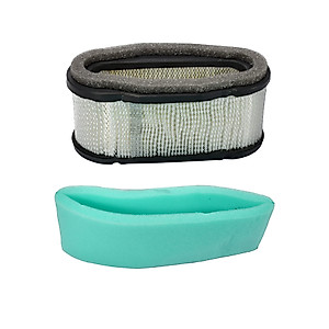 MaxPower 334381 Air Filter and Precleaner for Kawasaki 11029-7012/11029-7002/11013-7010/11013-7024