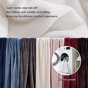 Elaike Personalised Custom Blanket Photo Picture Text Baby Father Daughter Son Adult Friends Lovers Dog Pets Birthday Halloween Christmas Blanket Customized 9Photo-2