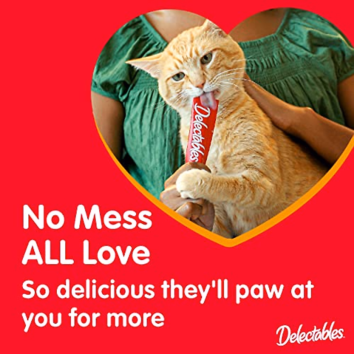 Hartz Delectables Squeeze Up Interactive Lickable Wet Cat Treats for Adult & Senior Cats, Tuna, 4 Count (Pack of 8)