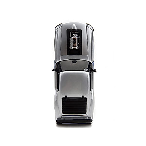 1970 Boss 429 Silver Metallic Highway Drag - Drag Trooper Bigtime Muscle Series 1/24 Diecast Model Car by Jada 35021