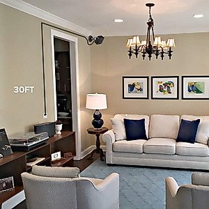 Zeshbit 3Pack Weatherproof Outdoor Power Adapter for Blink Outdoor (3rd Gen) & Blink XT / XT2, with 30ft/9m Long and Thin Charging Cable (NOT for Blink Outdoor 4) - Black