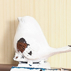 WEMPOLU Dog Tail Door Stop Decorative Cast Iron Door Stopper Wedge, Antique Brass………