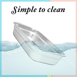 10 Pcs Stainless Steel Food Storage Containers with Lids 1/3 Size Rsreusable Steam Table Pan Hotel Pans Metal Meal Food Containe Stackable for Restaurant Kitchen Freezer Buffet(2.5 Inch Deep)