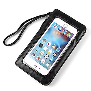 Women Small Crossbody Phone Bag Clutch Purse Wristlet Wallet Case w/Cash Pocket For Samsung Galaxy S22/ S21 FE/ S20+/ S20 Ultra/ Note10+ /A13/A23 / Google Pixel 6/4 XL/ 3a XL/iPhone 11 12 13 Pro Max