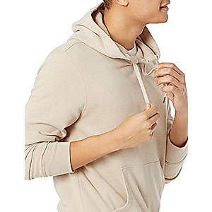 Amazon Essentials Men's Lightweight French Terry Hooded Sweatshirt, Oatmeal Heather, XX-Large
