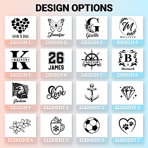 Customizedbee Personalized 30 oz Coffee Tumbler with Engraved Name, Stainless Steel Custom Tumbler Cup Mug With Lid Straw, Personalized Christmas Thanksgiving Anniversary Birthday Gifts for Women Men