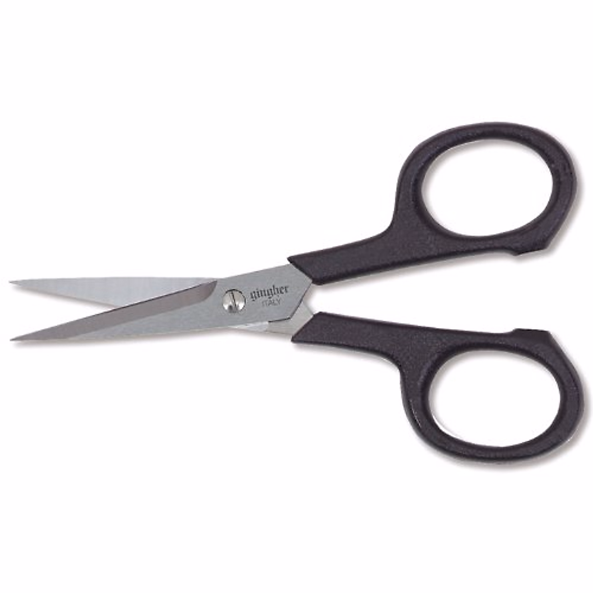 Gingher 01-005102 Lightweight Embroidery Scissors, 4-Inch , Black