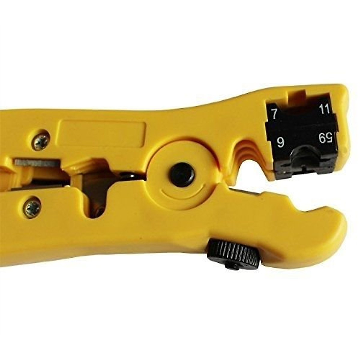 Pack 2pcs Universal Cable Wire Stripper Cutter Stripping Tool for Flat or Round UTP Cat5 Cat6 Wire Coax Coaxial