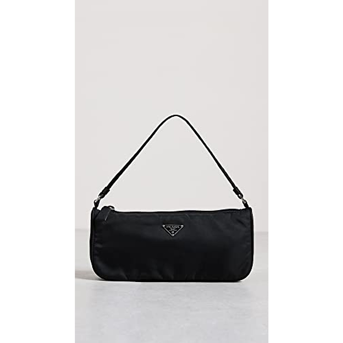 Prada Women's Pre-Loved Sport Pochette, Tessuto, Black, One Size