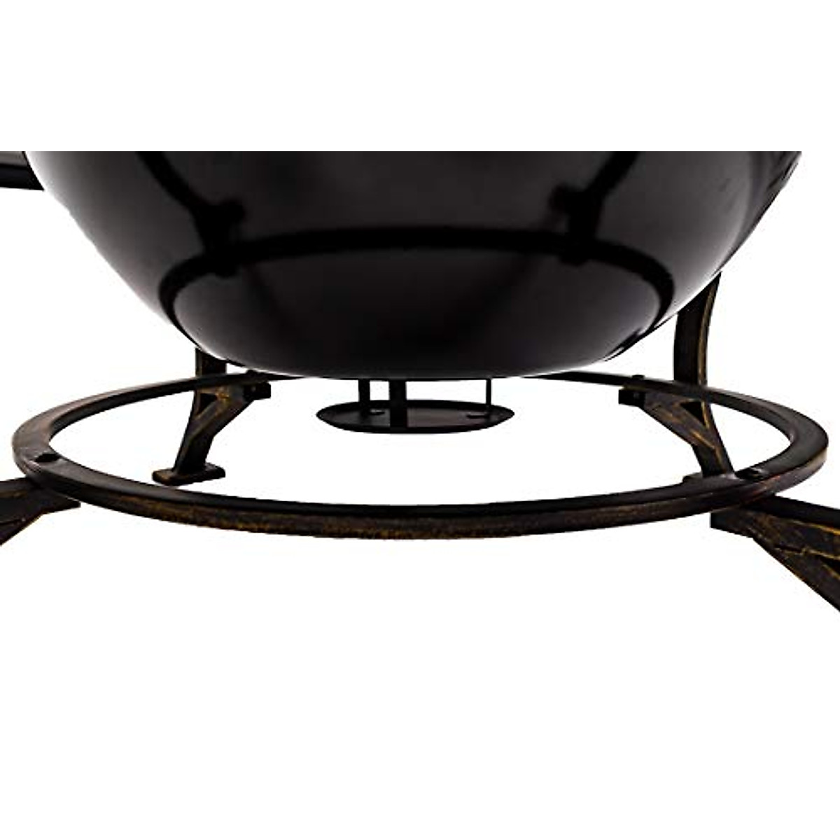 Pleasant Hearth GHP Group OFW088RC fire Pit, Rubbed Gold