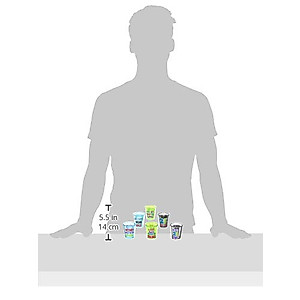 21st "Happy Birthday" Shot Glass Set