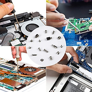 500PCS M.2 SSD Screw Kit, M.2 Standoff and Screw Kit for Asus Gigabyte MSI ASRock Motherboards, M.2 M2.5 M3 SSD Mounting Screws for Asus HP Dell Lenovo MSI Laptop Notebook DIY PC Computer