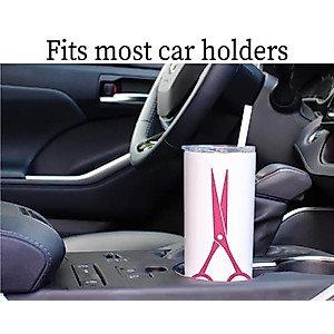 AVITO 20 oz Personalized Hairdresser Tumbler - Hair Stylists Gift, Personalized Hairdresser Gift- Salon Squad - Hair Salon, Cosmetology School - Cosmetologist Graduation Gift