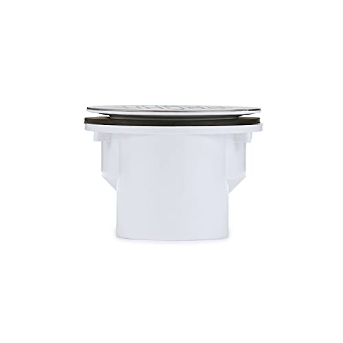 Oatey 2 in. Offset PVC Shower Drain with Stainless Steel Strainer