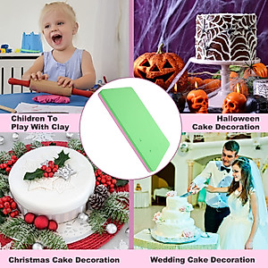 Fondant Foam Pad, Rectangular Fondant Cake Sponge Pad Mat with 5 Holes for Cake Decoration DIY Paste/Sugar Flower/Gum/Chocolate/Clay Modelling Tools Drying Tray(9.6x7.3 inch)