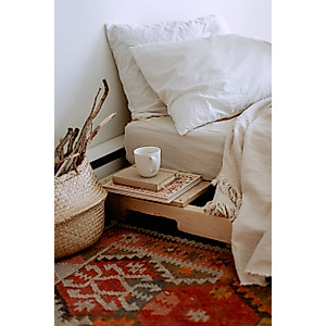 Lasimonne White Pillow Cases, 2-Pack Standard/Queen Size, Egyptian Quality Cotton Blend Luxury Percale 200TC-20x30,White