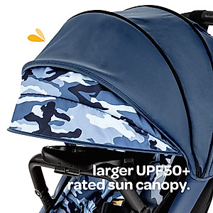 Larktale chit chat plus | Lightweight Full-Featured Stroller for Newborns and Toddlers | Compact Folding Stroller for Travel Featuring Eco-Friendly Materials and One-Handed Steering, Cottlestone Cream