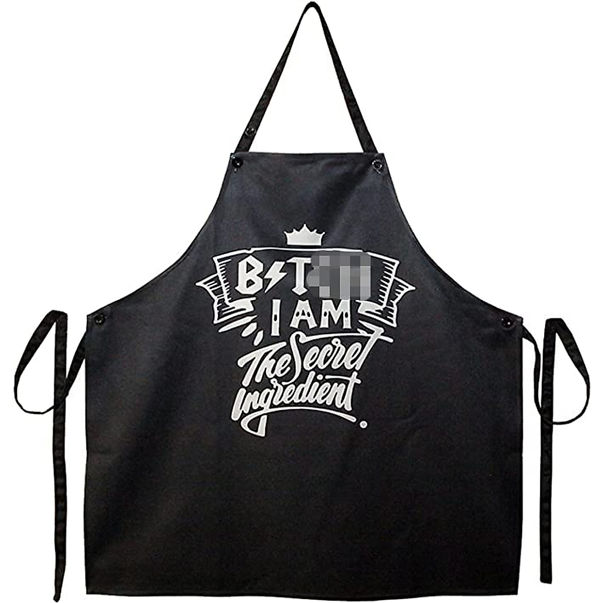 JOYPLUS I Am the Secret Ingredient Funny Aprons Birthday Gifts for Men,Women,Husband, Brother, Plus Size Aprons and Grilling BBQ Chef Chef Costume