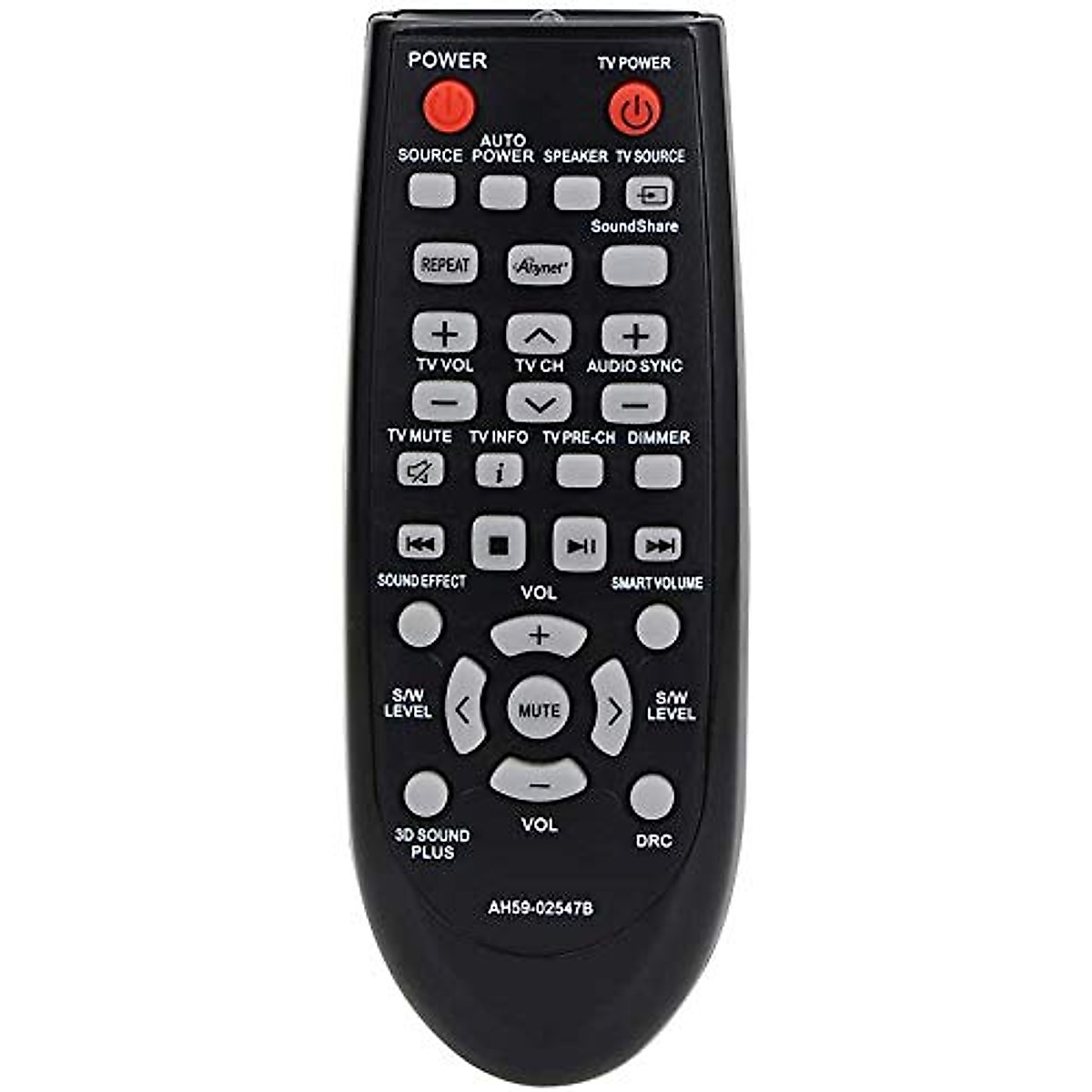 Remote Control Compatible with Samsung HW-D350/ZF HW-D450/XU HW-D550 HW-E350 HW-E450/ZAZZ01 HW-F355/ZA HW-F551 HW-H550 Home Theater Sound Bar System